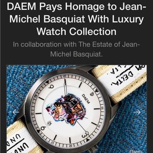 DAEM | Accessories | Daem X Jeanmichel Basquiat Watch | Poshmark
